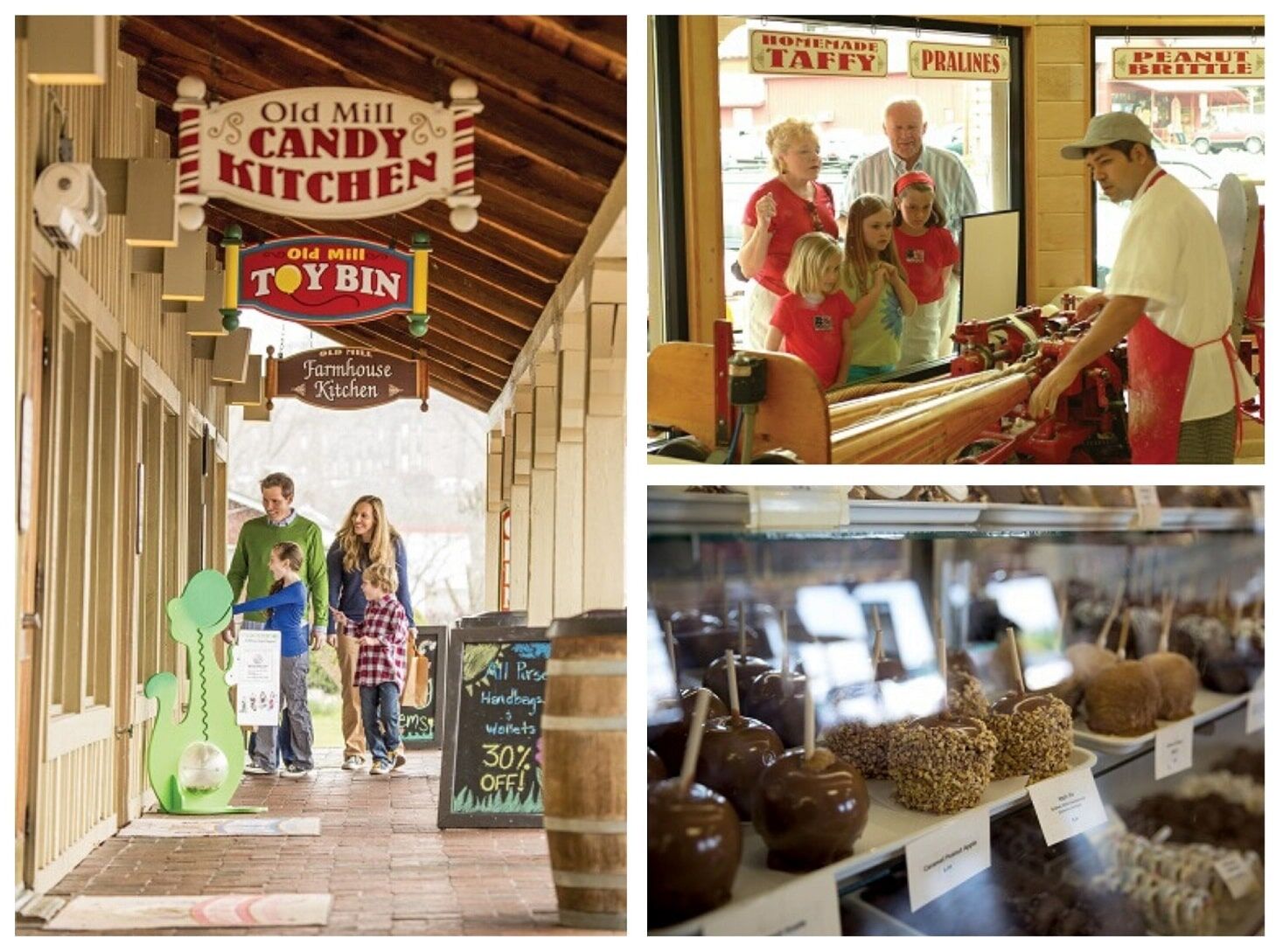 An Inside Look at Old Mill Square in Pigeon Forge, Tennessee